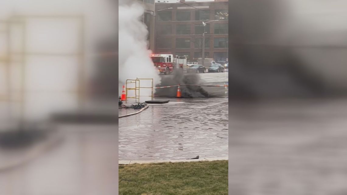 Cleveland fire: Roads closed in downtown as crews battle fire outside ...