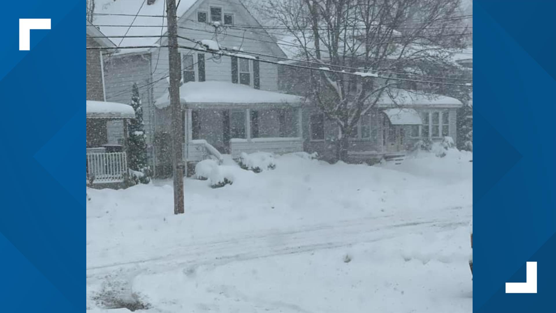 Viewer photos: Heavy lake effect snow in Northeast Ohio | wkyc.com
