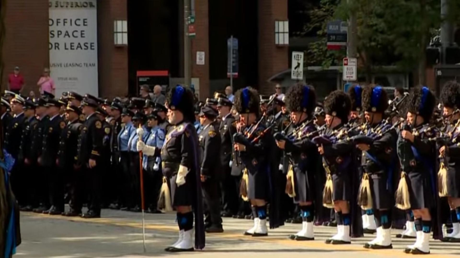 Cleveland officer Jamieson Ritter memorial service: Live video | wkyc.com