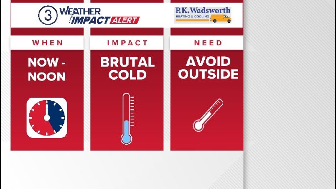 Weather Impact Alert More Snow And Frigid Temperatures Starting 