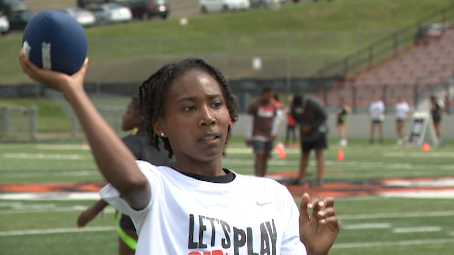 Flag football booming as youth sport, with girls leading the way | wkyc.com