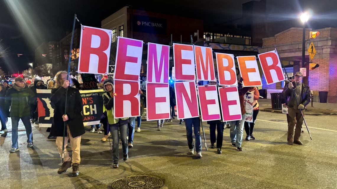Protests continue in Cleveland following Renee Good's death at hands of ...