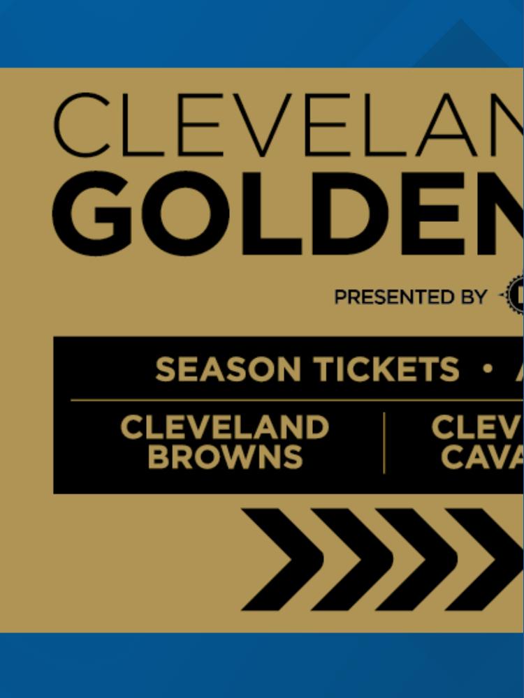 Golden ticket raffle: Win 2026 season tickets to Browns, Cavaliers ...