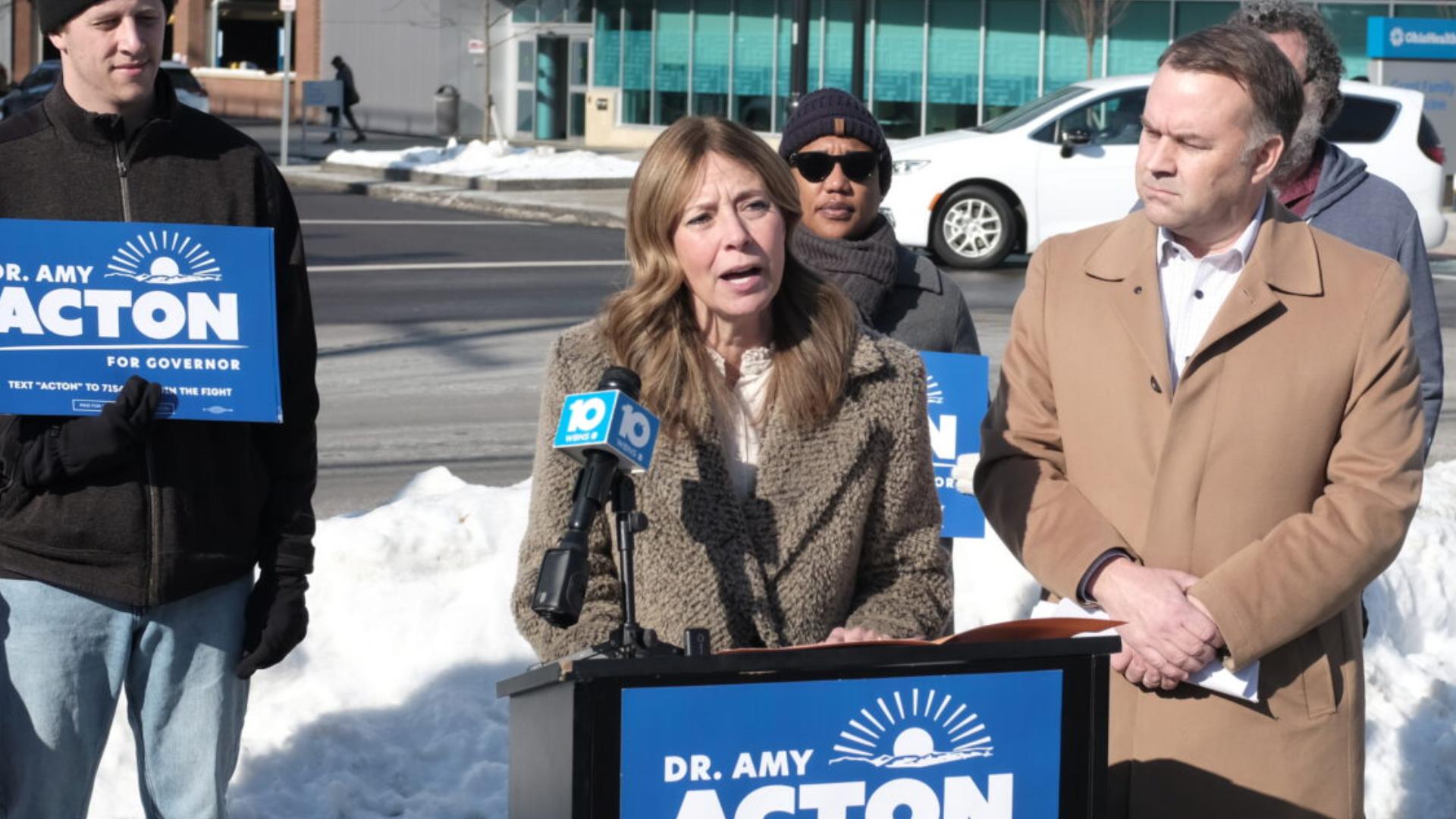 Ohio Democratic governor candidate Amy Acton makes pitch for addressing ...