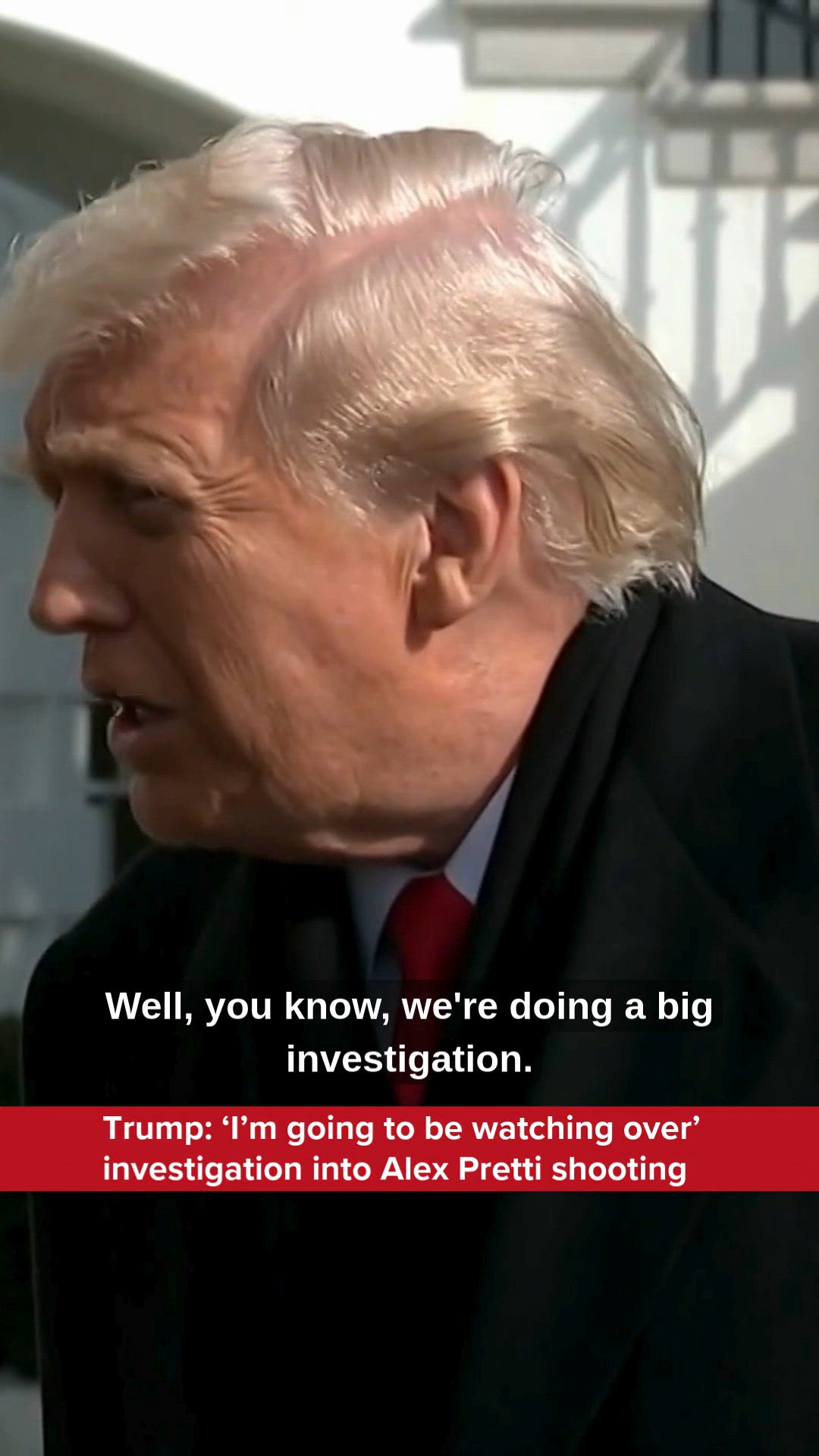 Trump says he'll be 'watching over' investigation into Alex Pretti ...