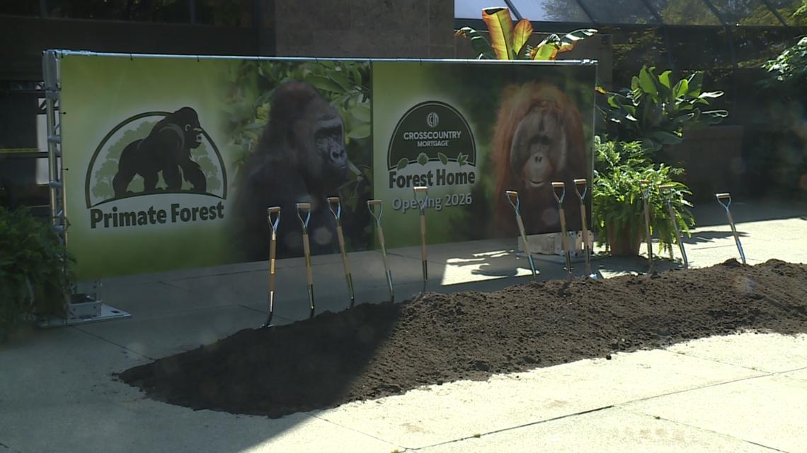 Cleveland Metroparks Zoo holds Primate Forest groundbreaking | wkyc.com