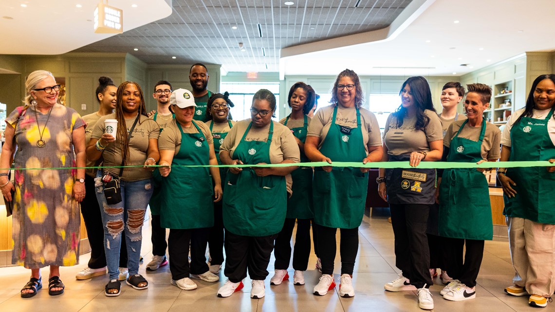 LeBron James and Starbucks host dedication for Akron store | wkyc.com