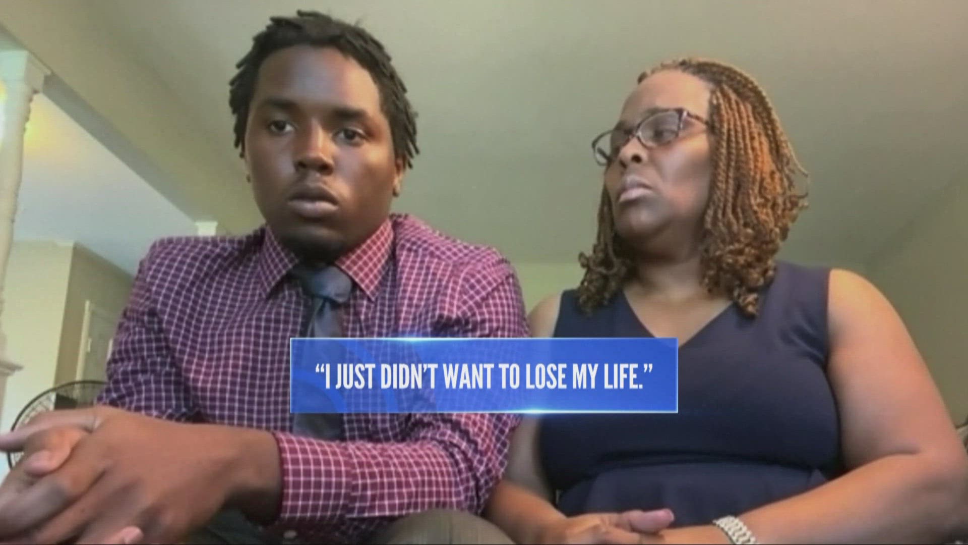 Truck driver mauled by Circleville police dog speaks to NBC News | wkyc.com