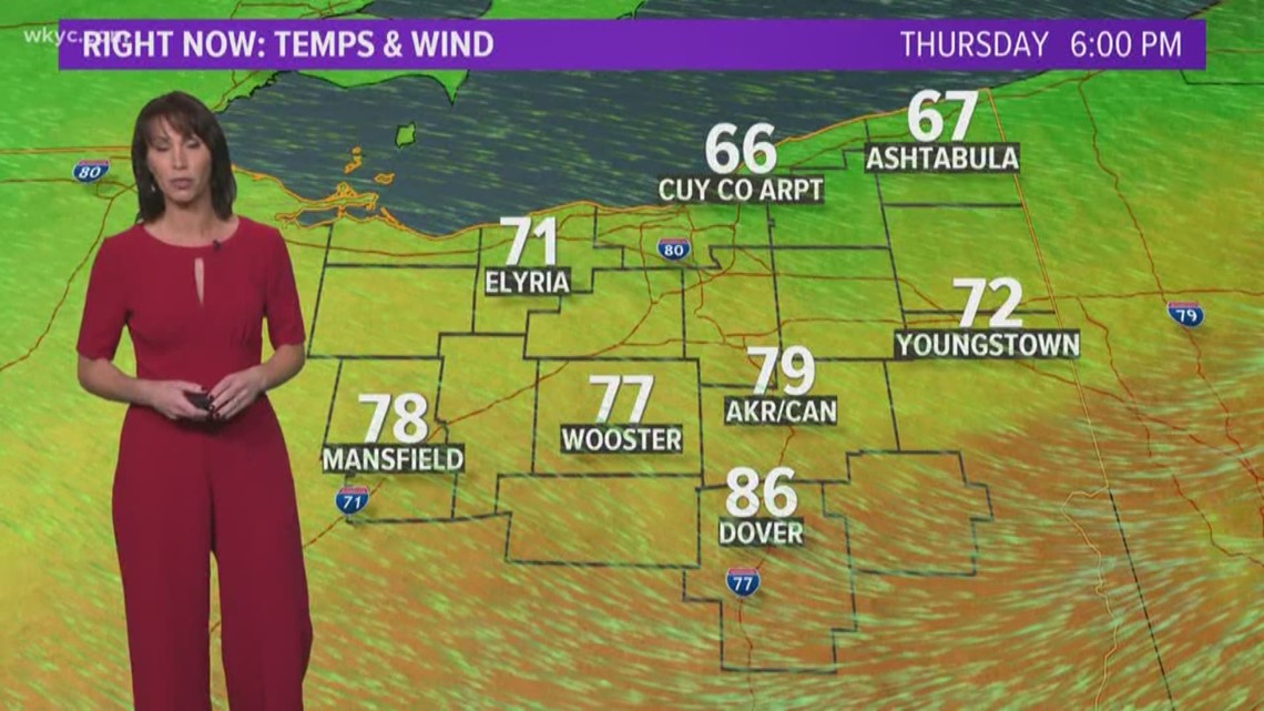 6 p.m. weather forecast October 3, 2019 | wkyc.com