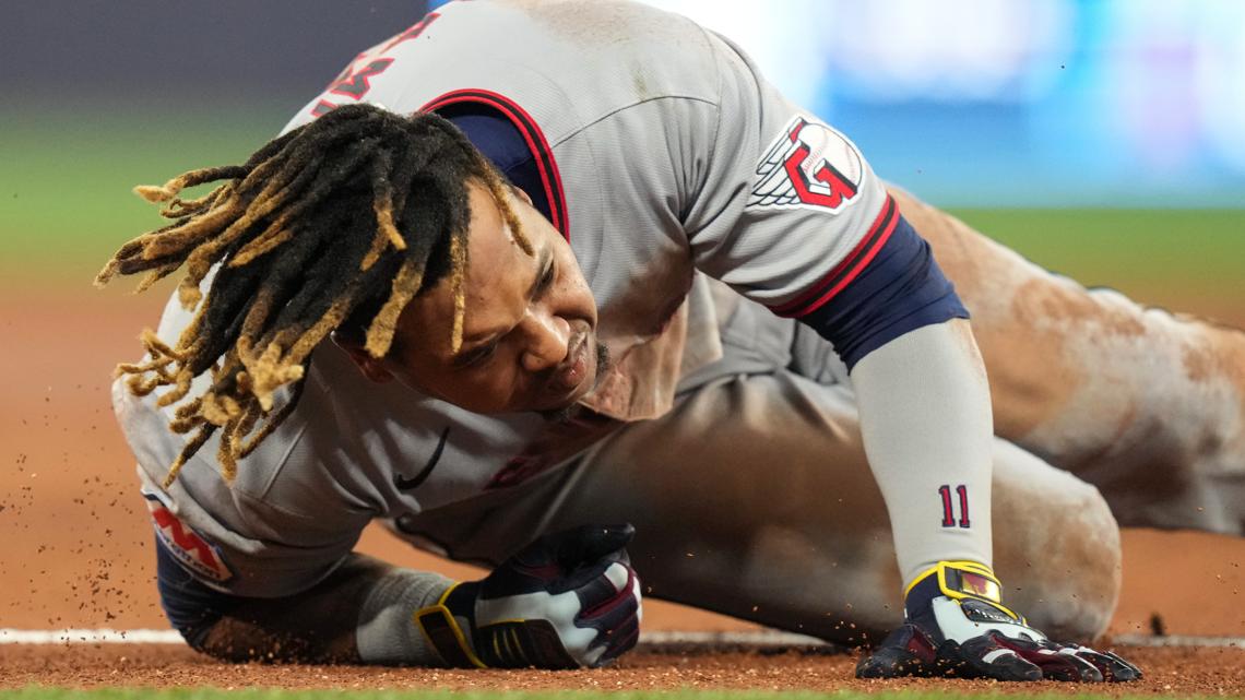 José Ramírez exits Guardians game after ankle sprain | wkyc.com