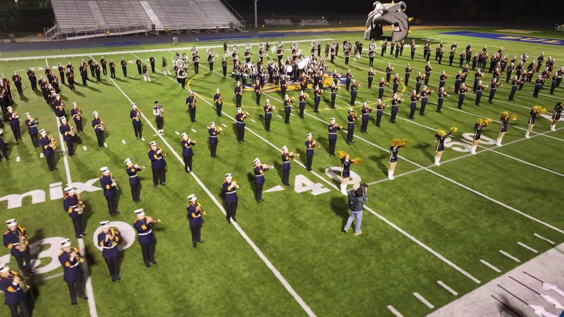 Olmsted Falls High School marching band featured on WKYC for Friday ...