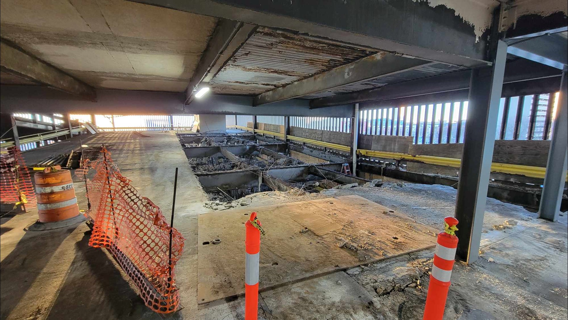 Construction concerns at Cleveland's Hamilton parking garage | wkyc.com