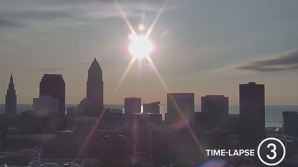 Sunday Cleveland sunset time-lapse for September 13, 2020 | wkyc.com