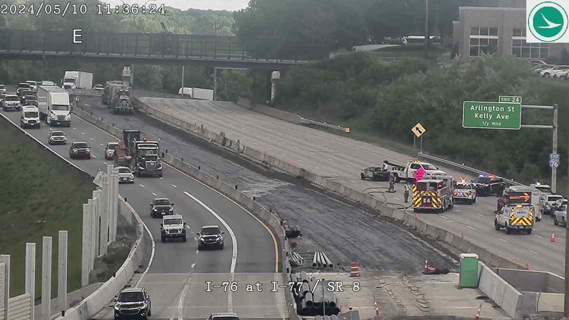 I-76 East re-opens near Route 8 due to Akron crash | wkyc.com