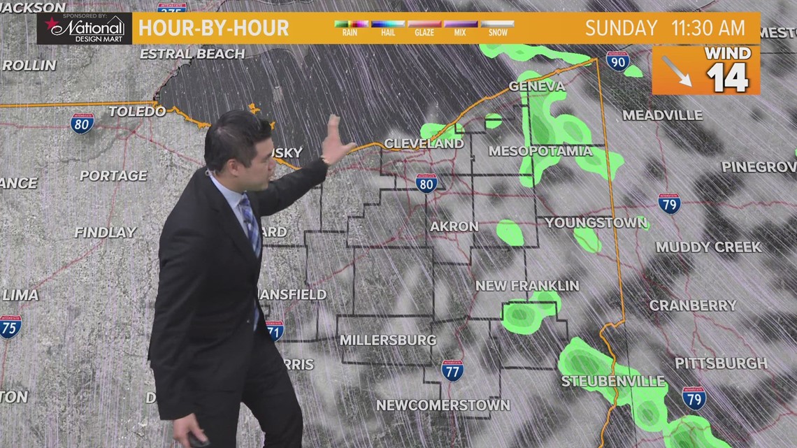 Cleveland weather forecast: A cool Sunday morning with showers | wkyc.com