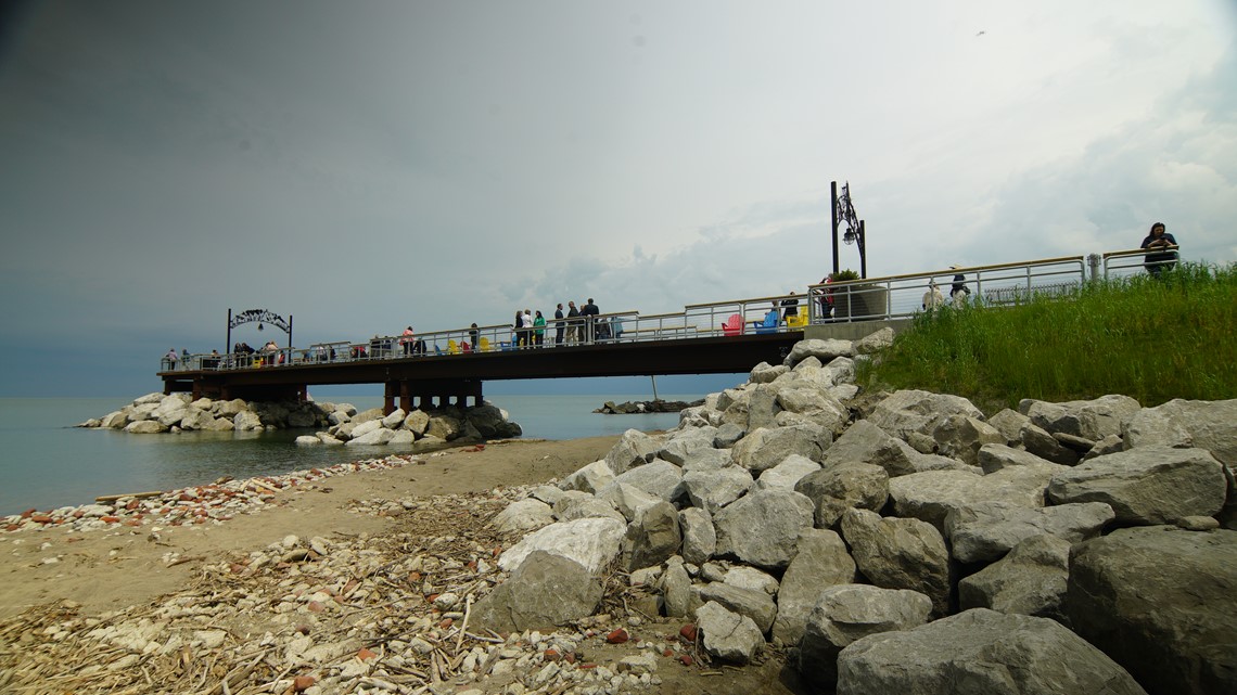 PHOTOS | Euclid Beach Pier unveiled at the historic Euclid Beach Park ...