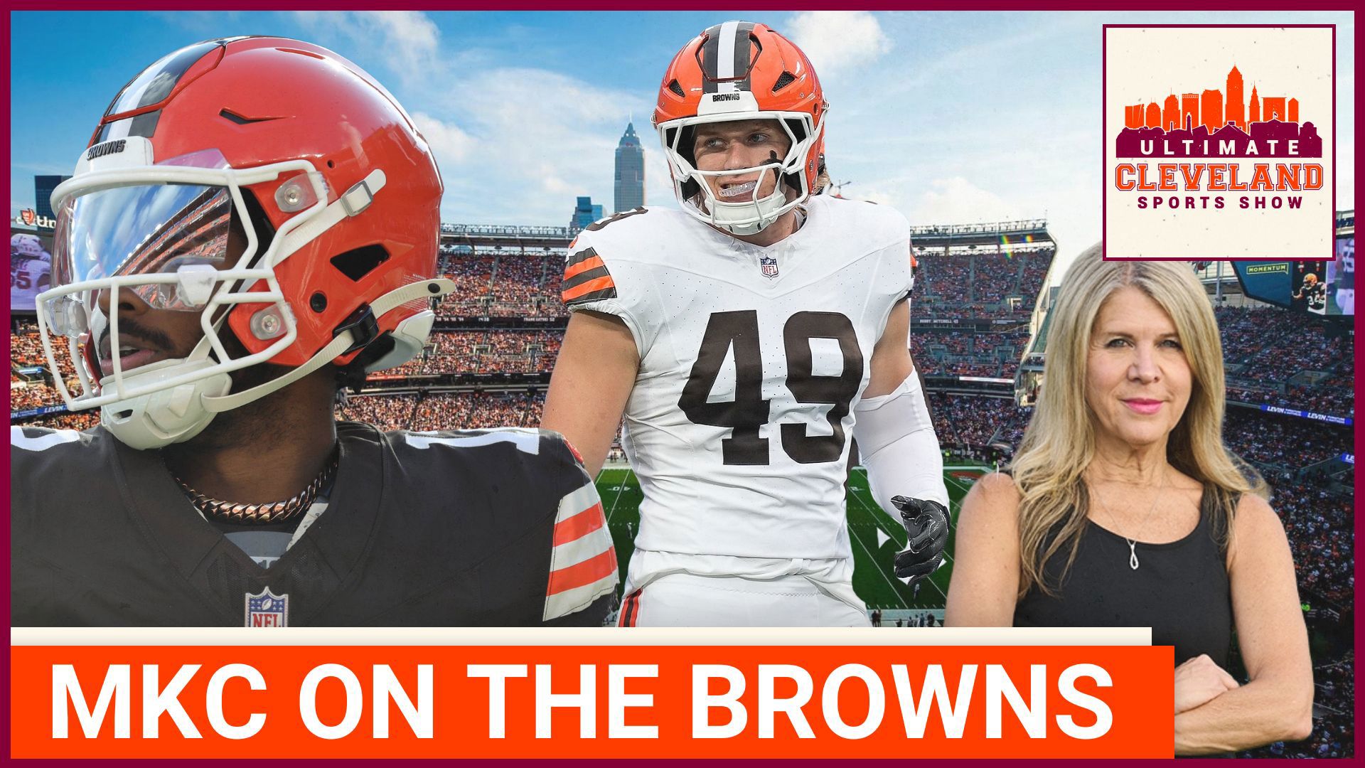 Mary Kay Cabot on Shedeur Sanders, Kevin Stefanski's future & injury ...