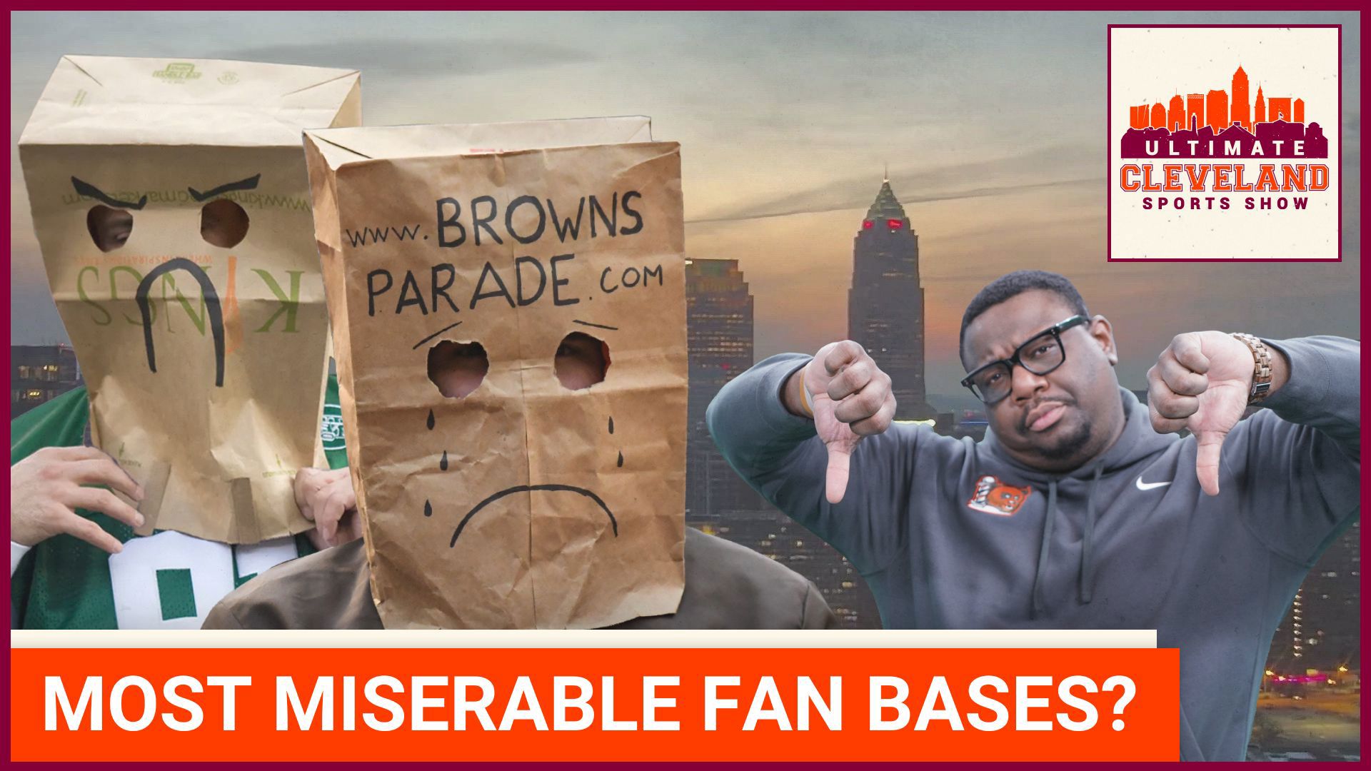 UCSS reacts to the Cleveland Browns fanbase being ranked the 2ND MOST ...