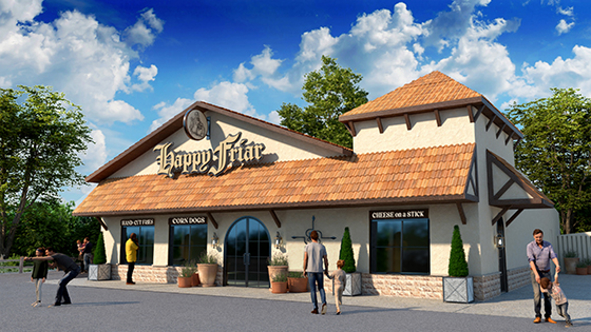 Cedar Point gives first look at renovations to Happy Friar for fresh ...