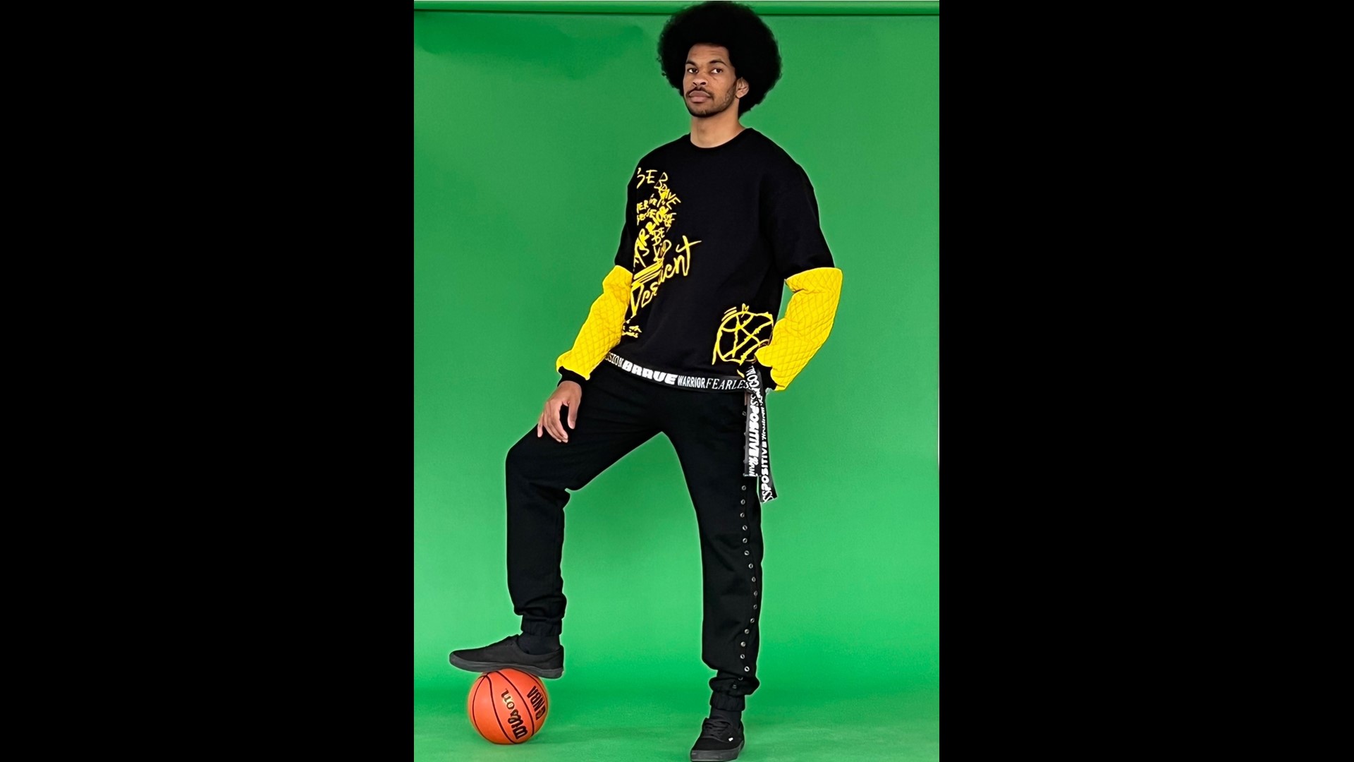 Thale Blanc debuts Power Of Words clothing line for NBA All-Star | wkyc.com