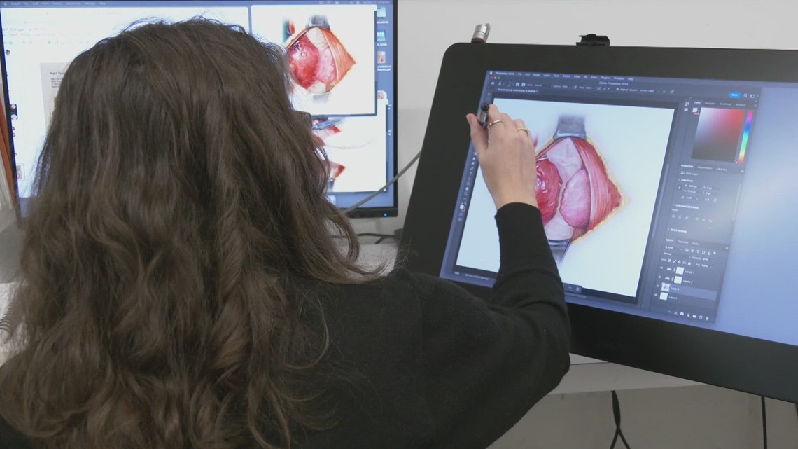 Art and science come together in medical illustrations | wkyc.com