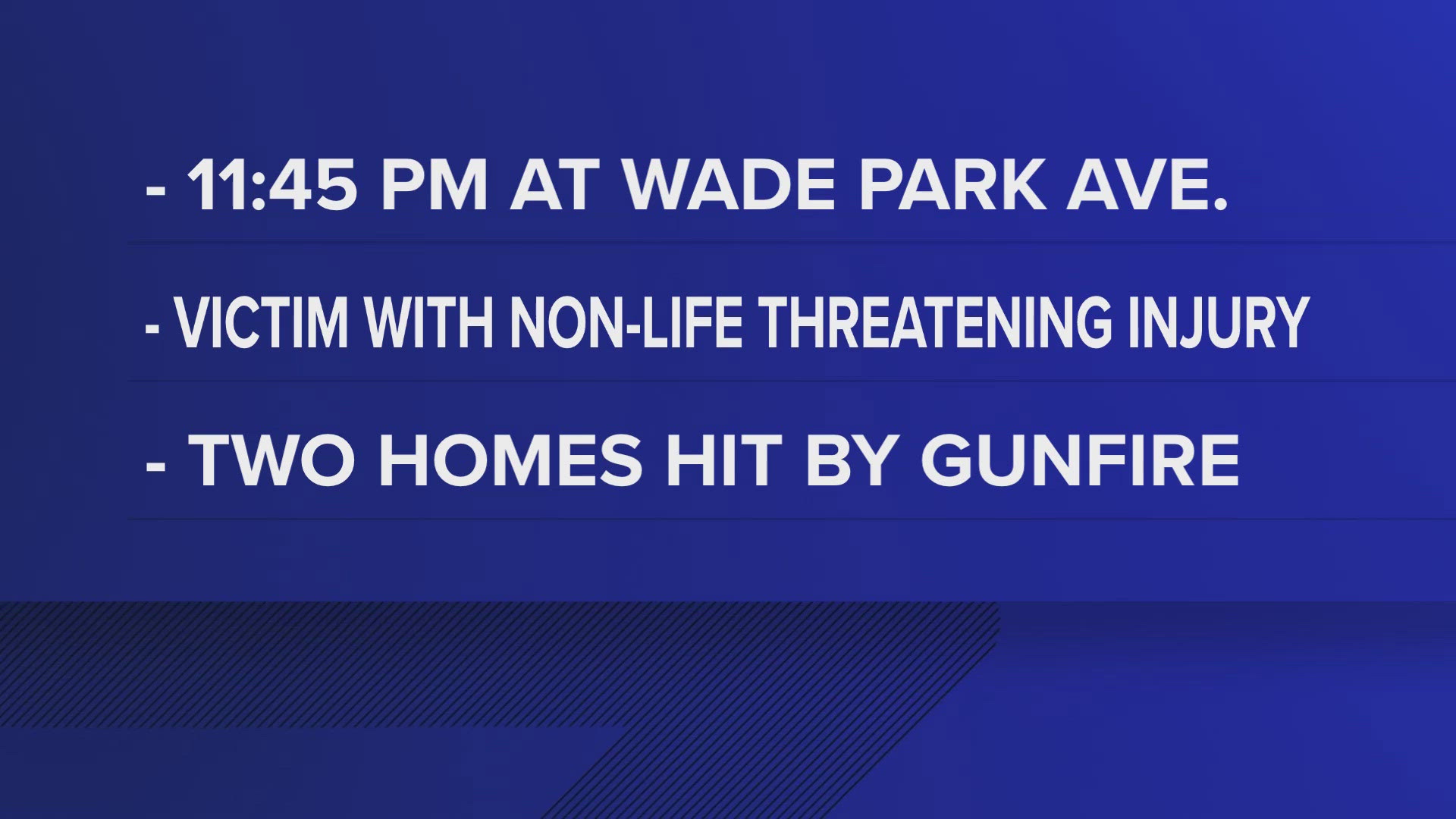 Man hurt in Akron shooting, houses struck on Wade Park Avenue | wkyc.com