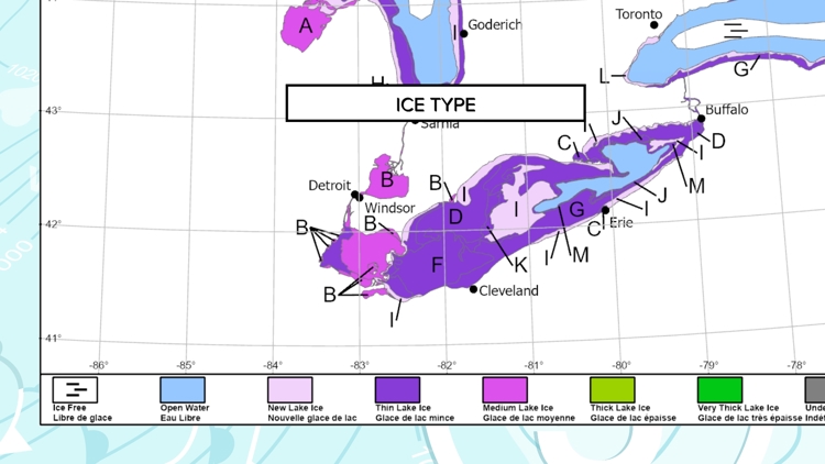 Arctic plunge cranks up ice on Lake Erie | wkyc.com
