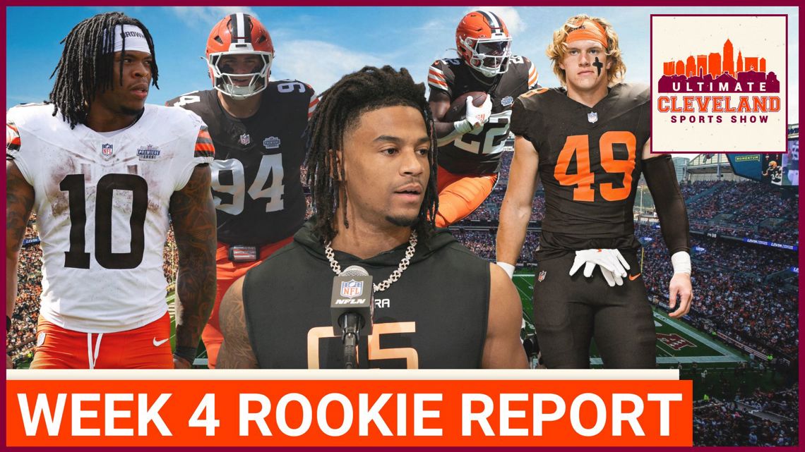 BROWNS ROOKIE REPORT WEEK 4: Quinshon Judkins, Carson Schwesinger ...