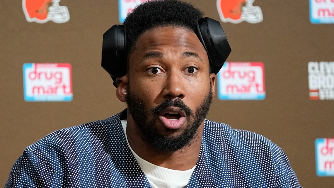 Myles Garrett rips officials following Browns' win over Jaguars | wkyc.com