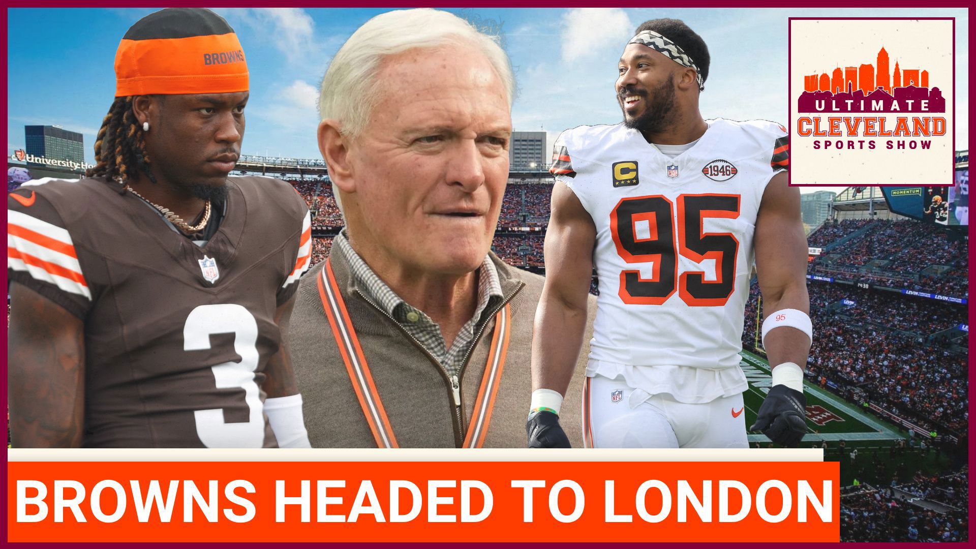 REPORT: Cleveland Browns will play a home game in London in 2025, but ...