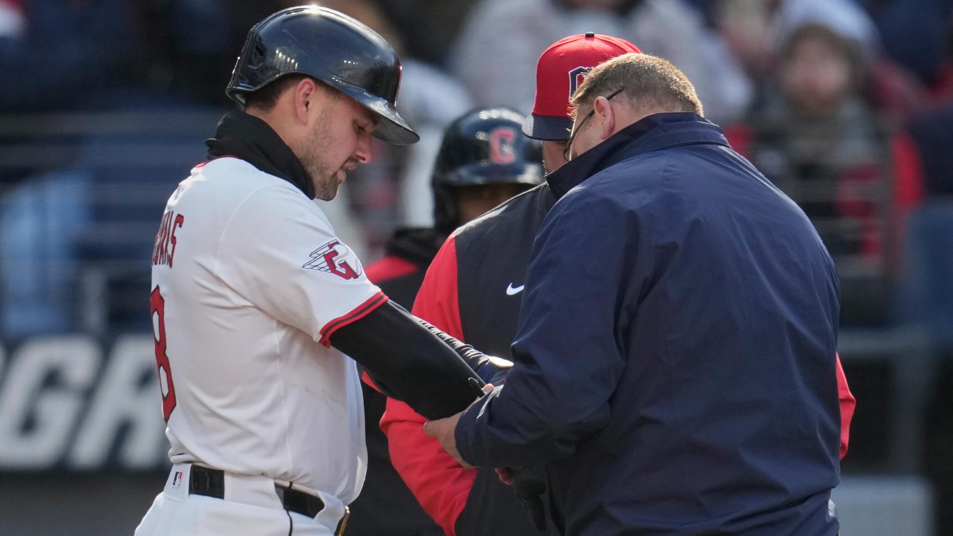 Guardians outfielder Lane Thomas placed on 10-day IL, call up INF Will ...