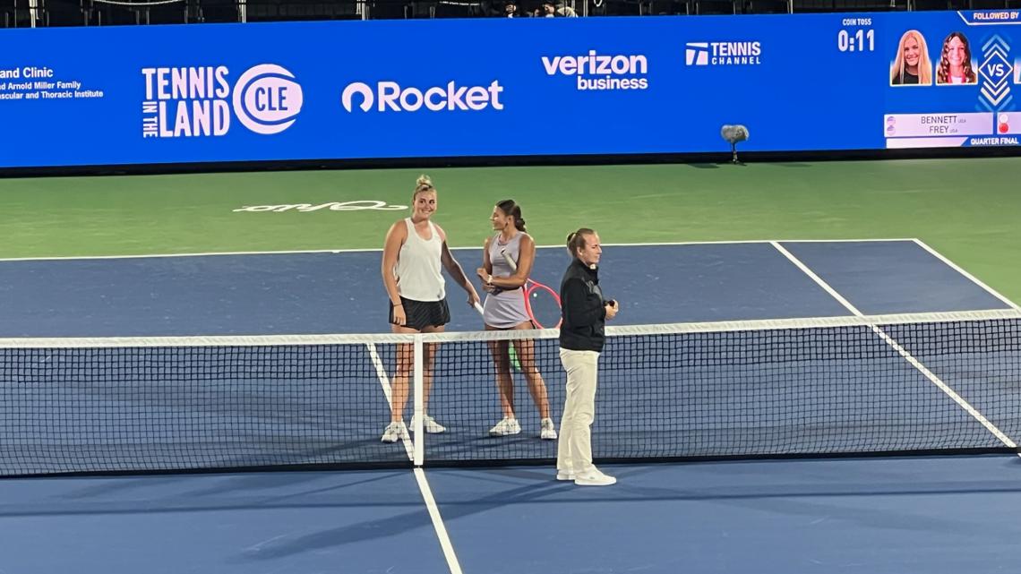 PHOTOS: Westlake native Anna Bennett competes in Tennis in the Land WTA ...