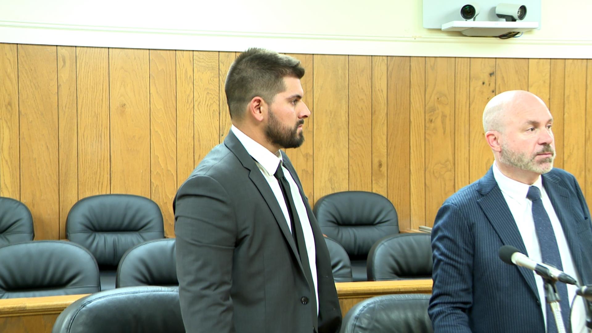 Former Chester Township police officer Nicholas Iacampo addresses court ...