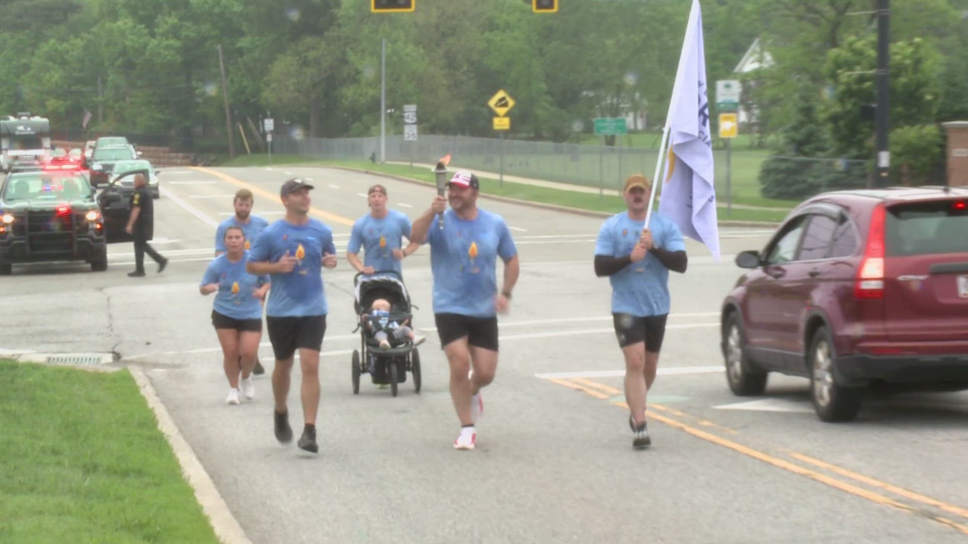 Northeast Ohio officers kick off annual Law Enforcement Torch Run for ...