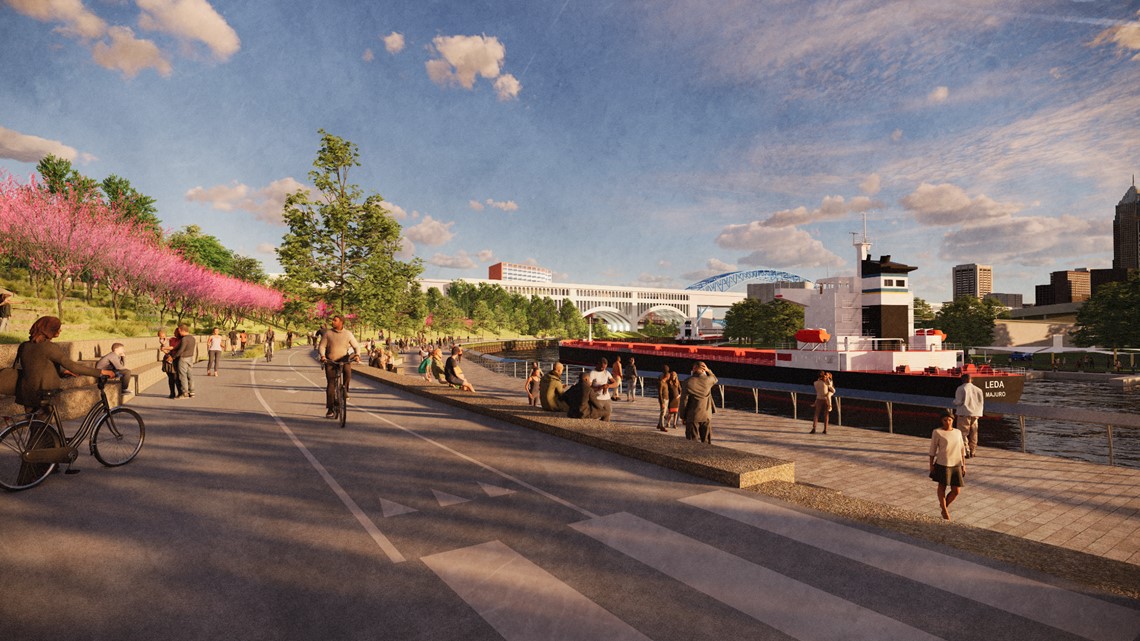 PHOTOS: New renderings of Irishtown Bend Park project released | wkyc.com