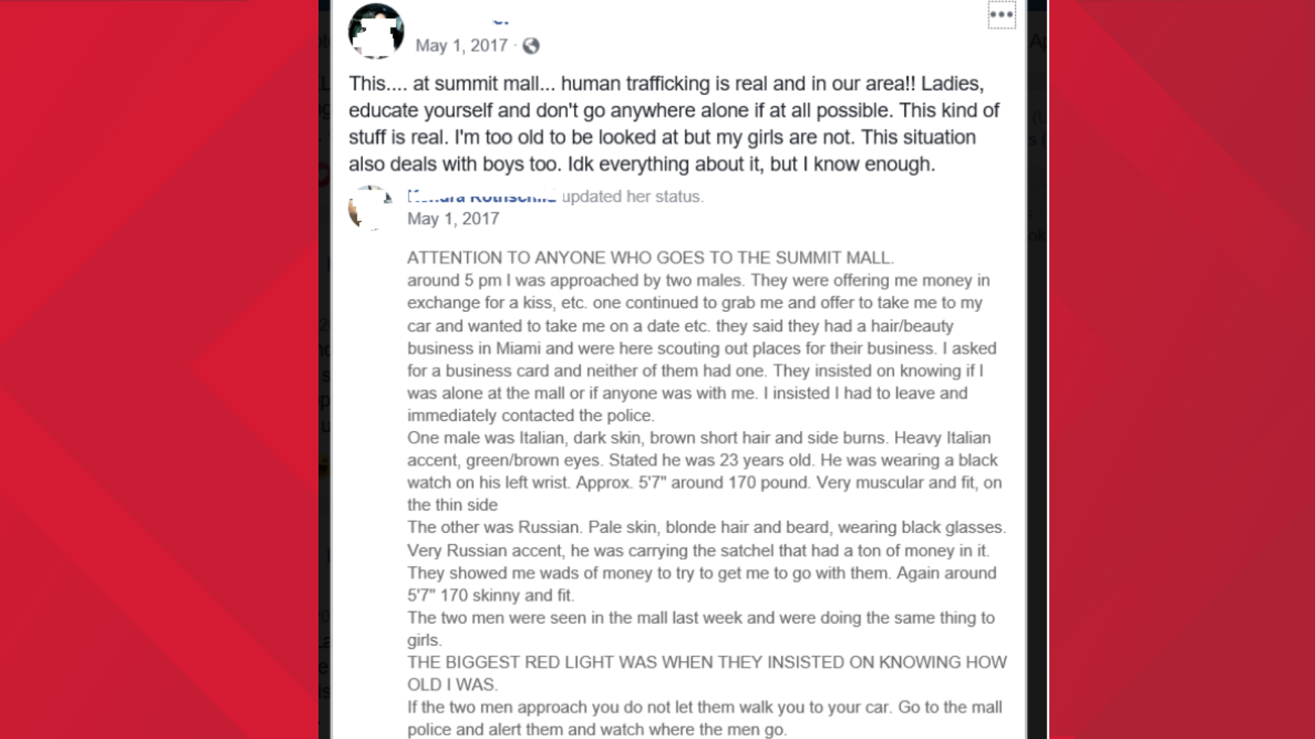 Verify Recent Social Posts Raise New Human Trafficking Concerns 4567