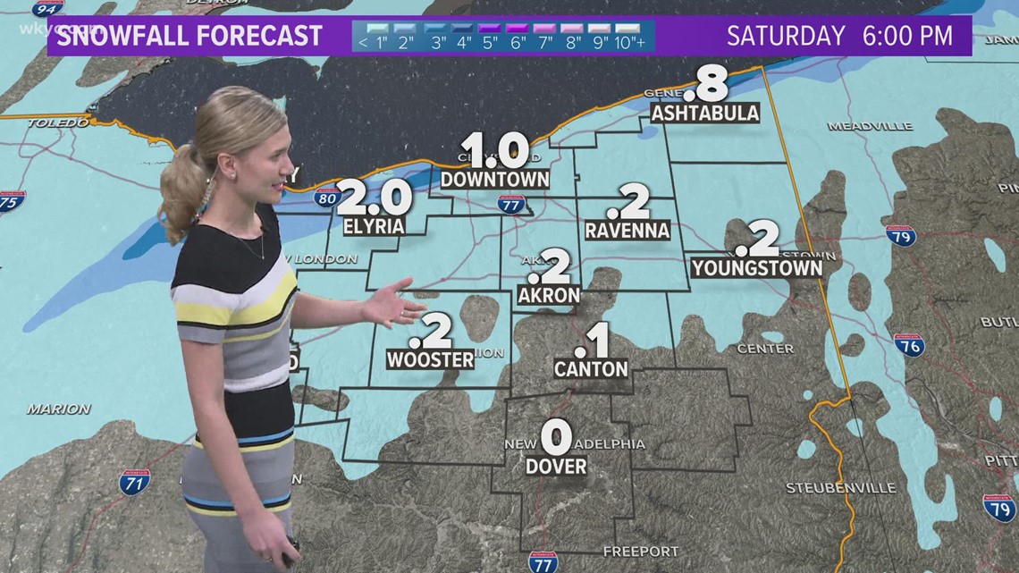 6 p.m. weather forecast January 13, 2022 | wkyc.com