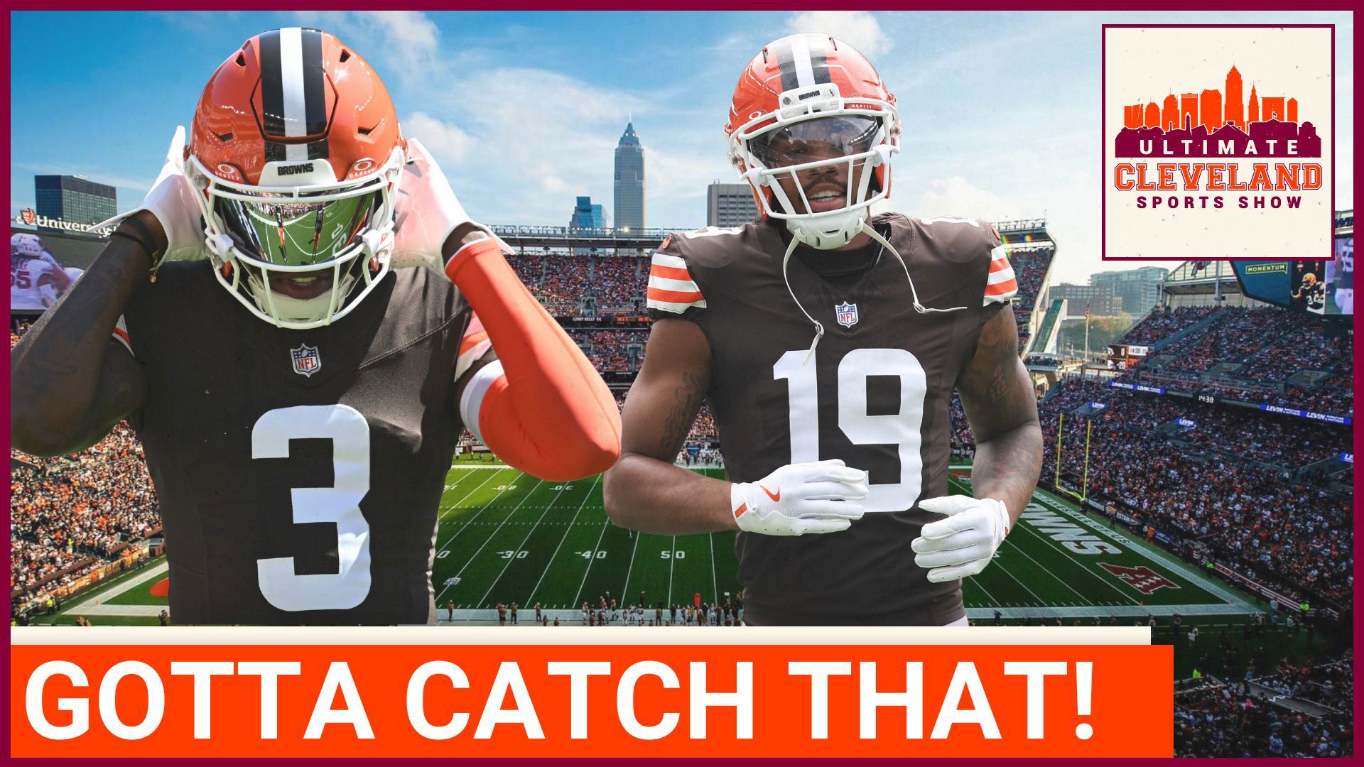 BAD LUCK OR BAD HANDS? Browns' wide receivers drop two passes that lead ...
