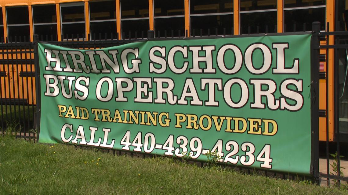 School districts across NE Ohio dealing with bus driver shortage | wkyc.com