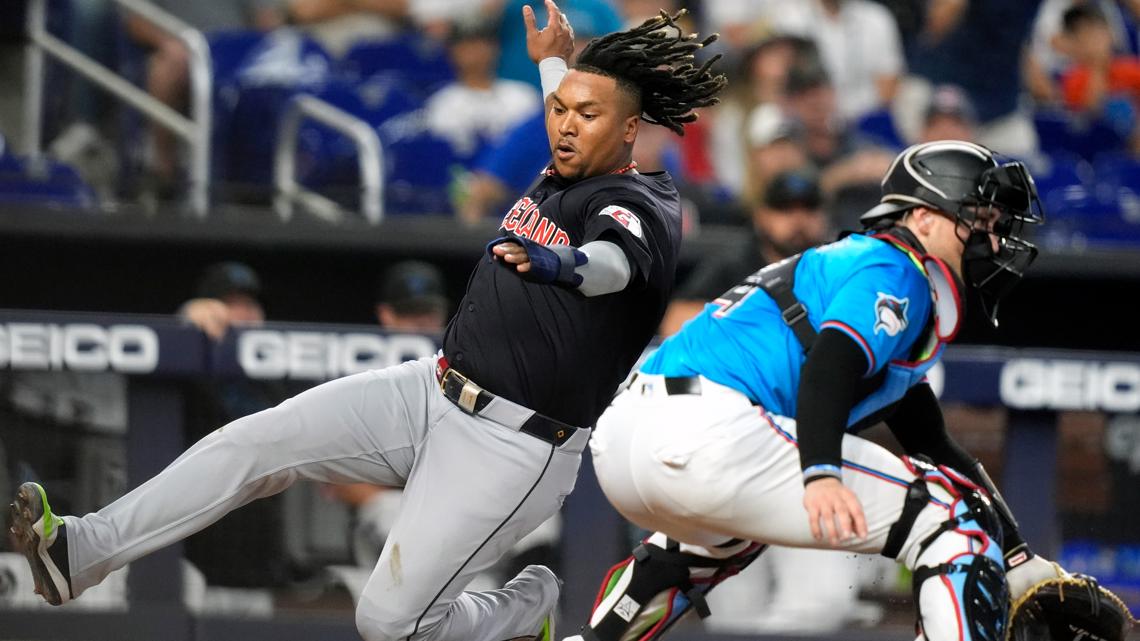 Cleveland Guardians win over the Miami Marlins 6-3 | wkyc.com