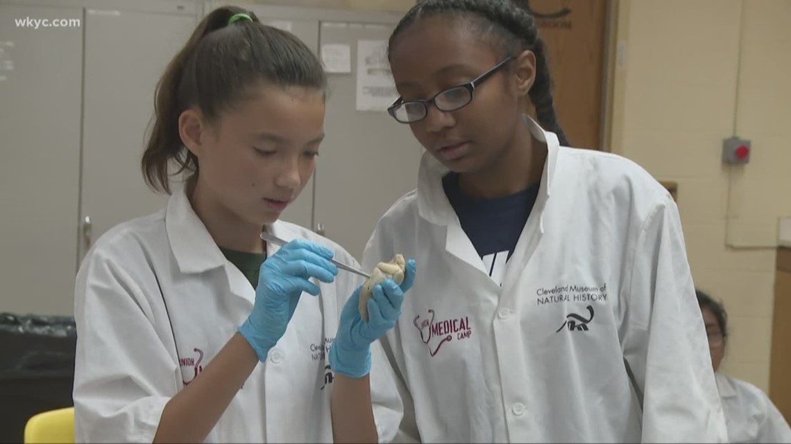 Girls in STEM | Medical camp engages kids in science | wkyc.com