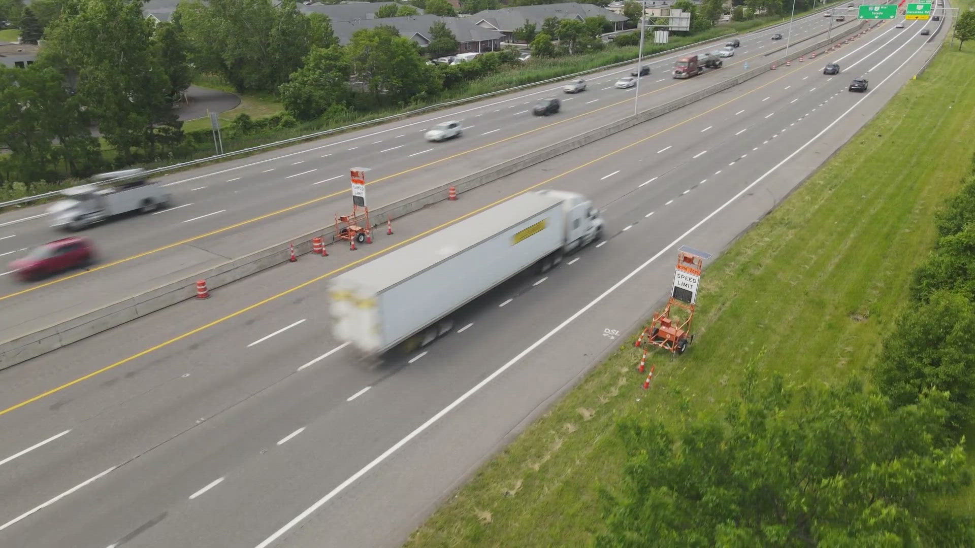 Crash involving ODOT mower on I-90 East: Avon police | wkyc.com