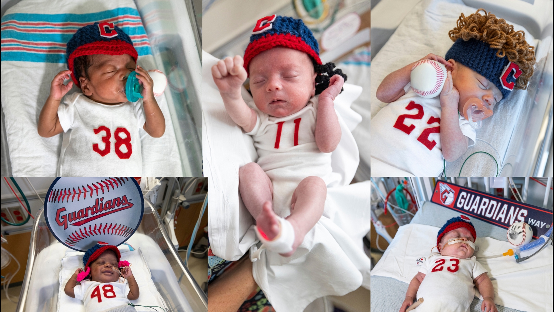 Cleveland Clinic NICU babies cheer on Cleveland Guardians in ALDS ...