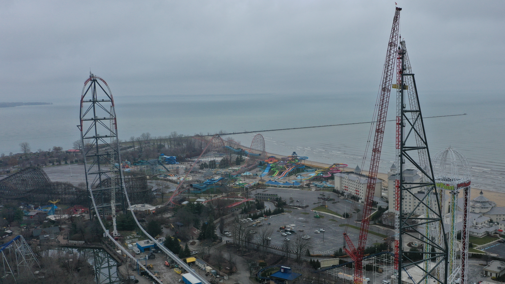 Cedar Point shares photos of Top Thrill 2 coaster construction | wkyc.com