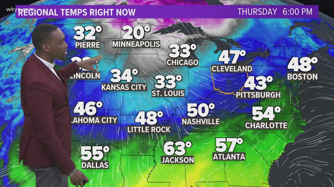 Cleveland weather forecast: Temps in the 30s, snow ahead | wkyc.com