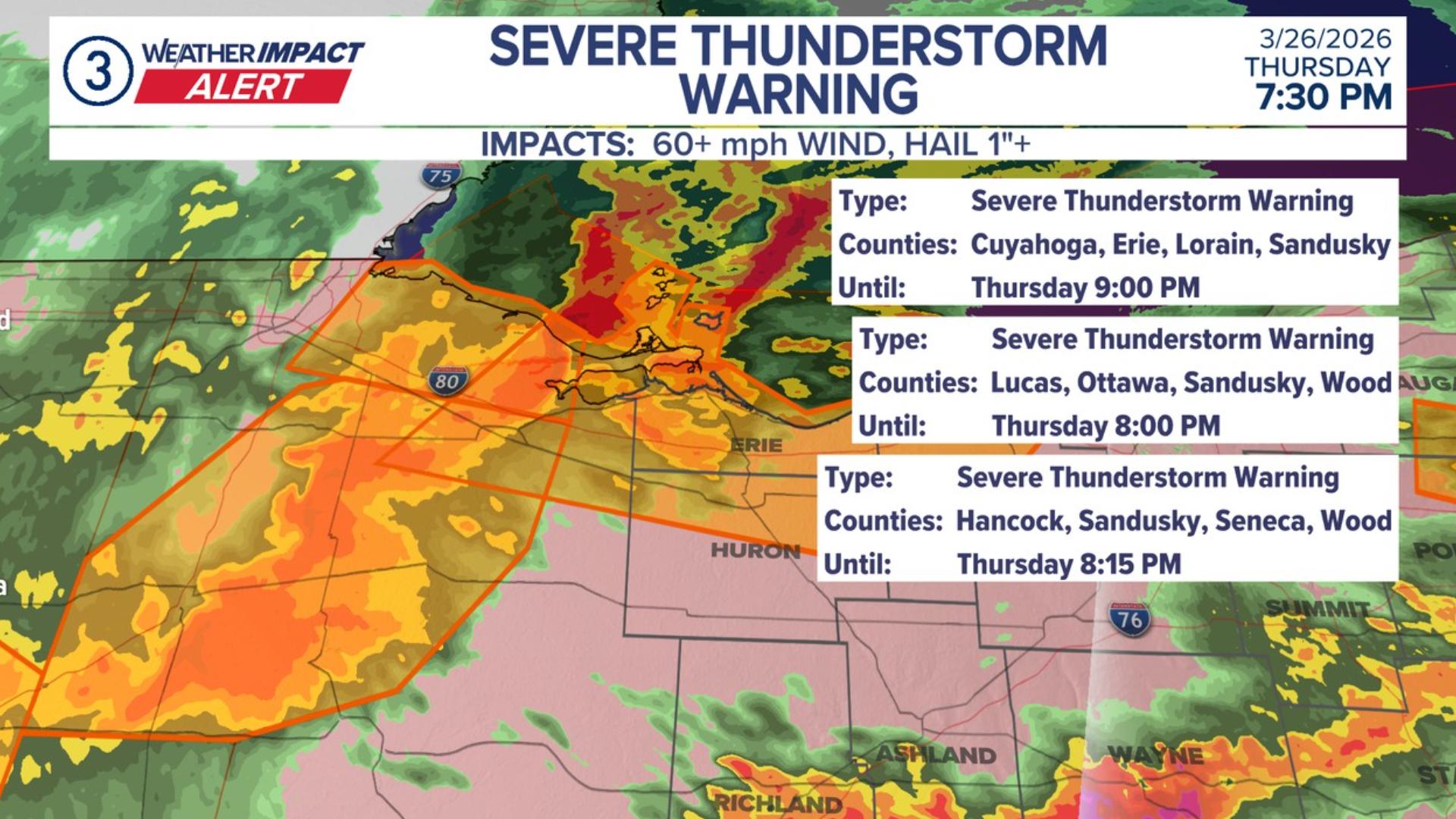 LIVE UPDATES | Severe weather in Northeast Ohio: Follow real-time ...