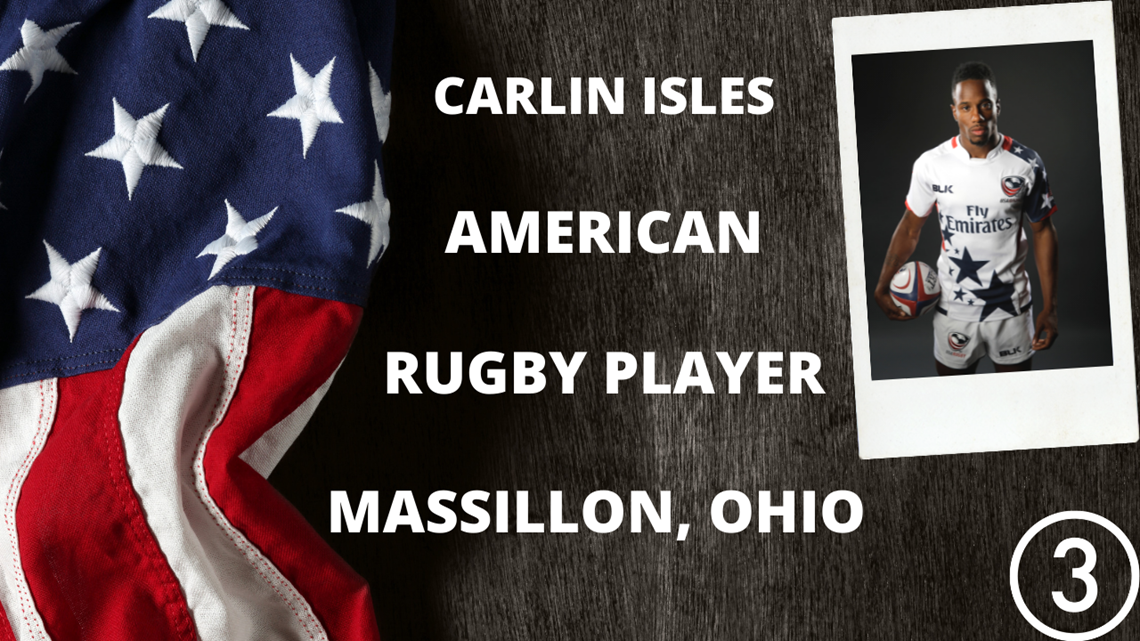 Massillon's Carlin Isles part of USA Rugby team at Tokyo Olympics ...