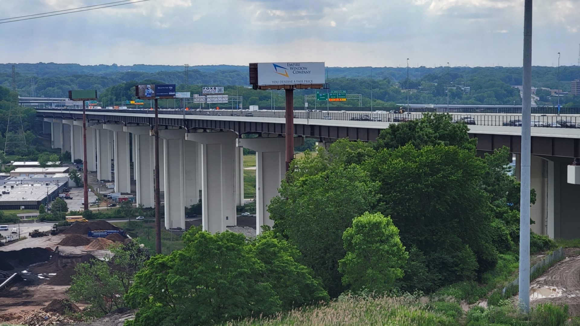 Ribbon cut for I-480 Valley View Express Lane Bridge | wkyc.com