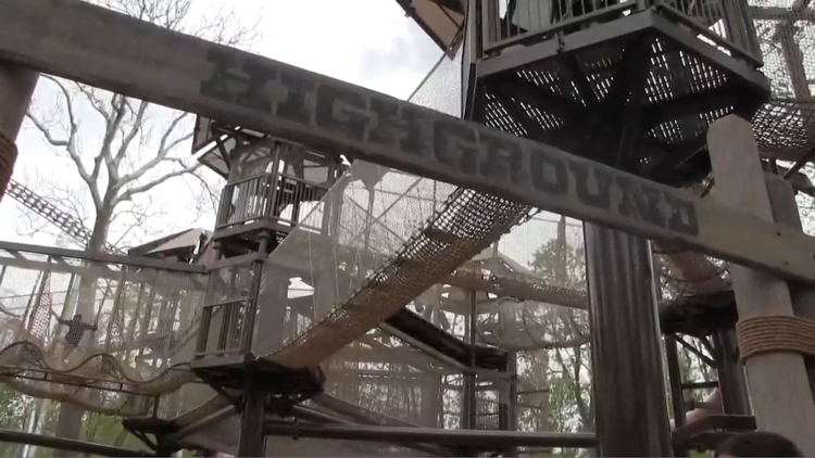 Cedar Point removes Highground playground from former Forbidden ...
