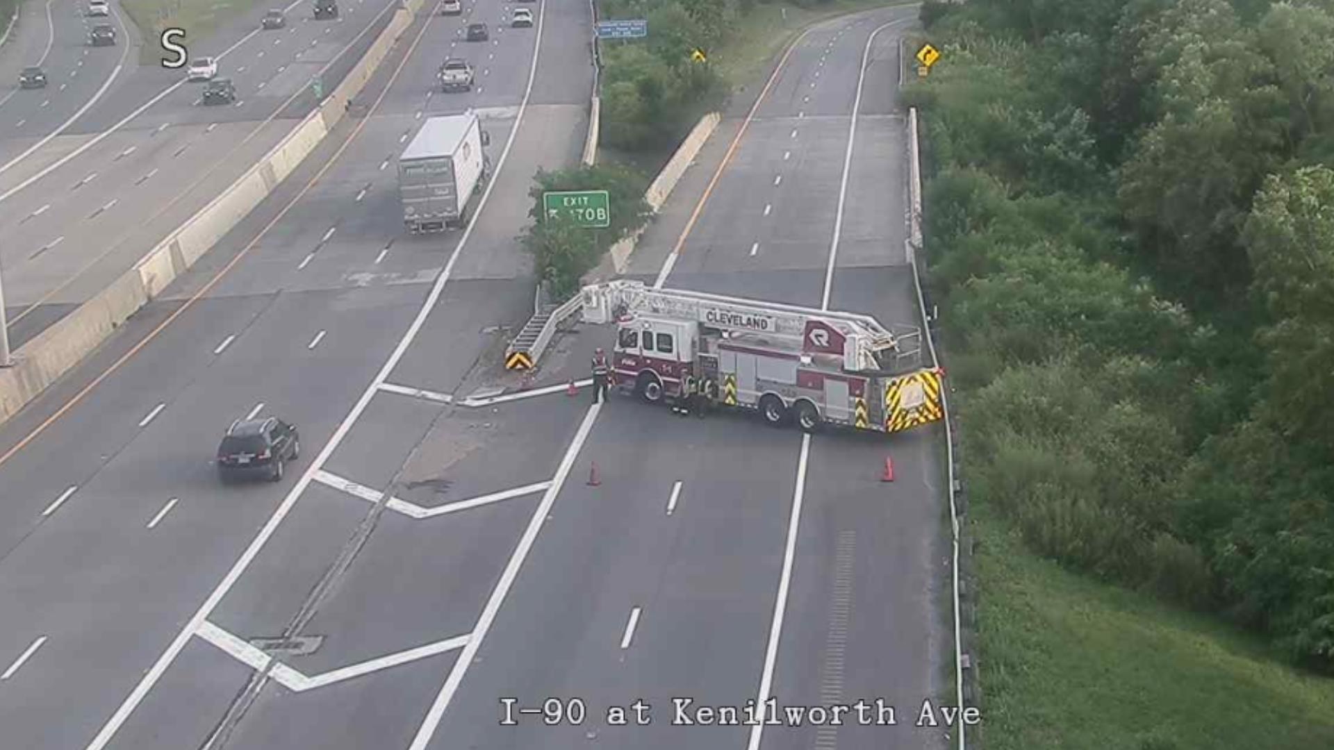 2 major downtown Cleveland highway reopen after crash | wkyc.com